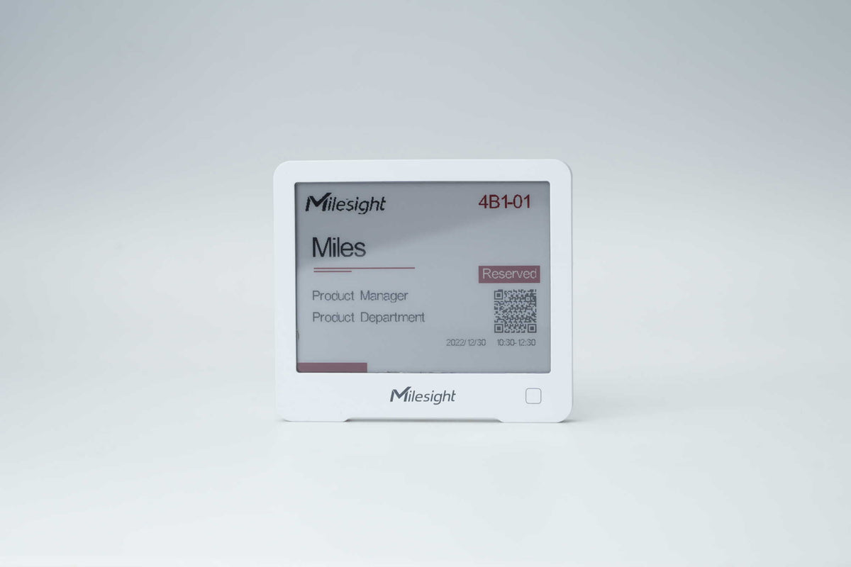 Milesight IoT E-Ink Display DS3604 – MCCI