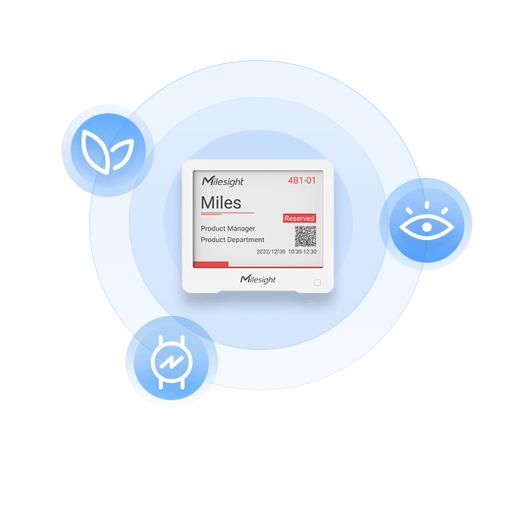 Milesight IoT E-Ink Display DS3604 – MCCI