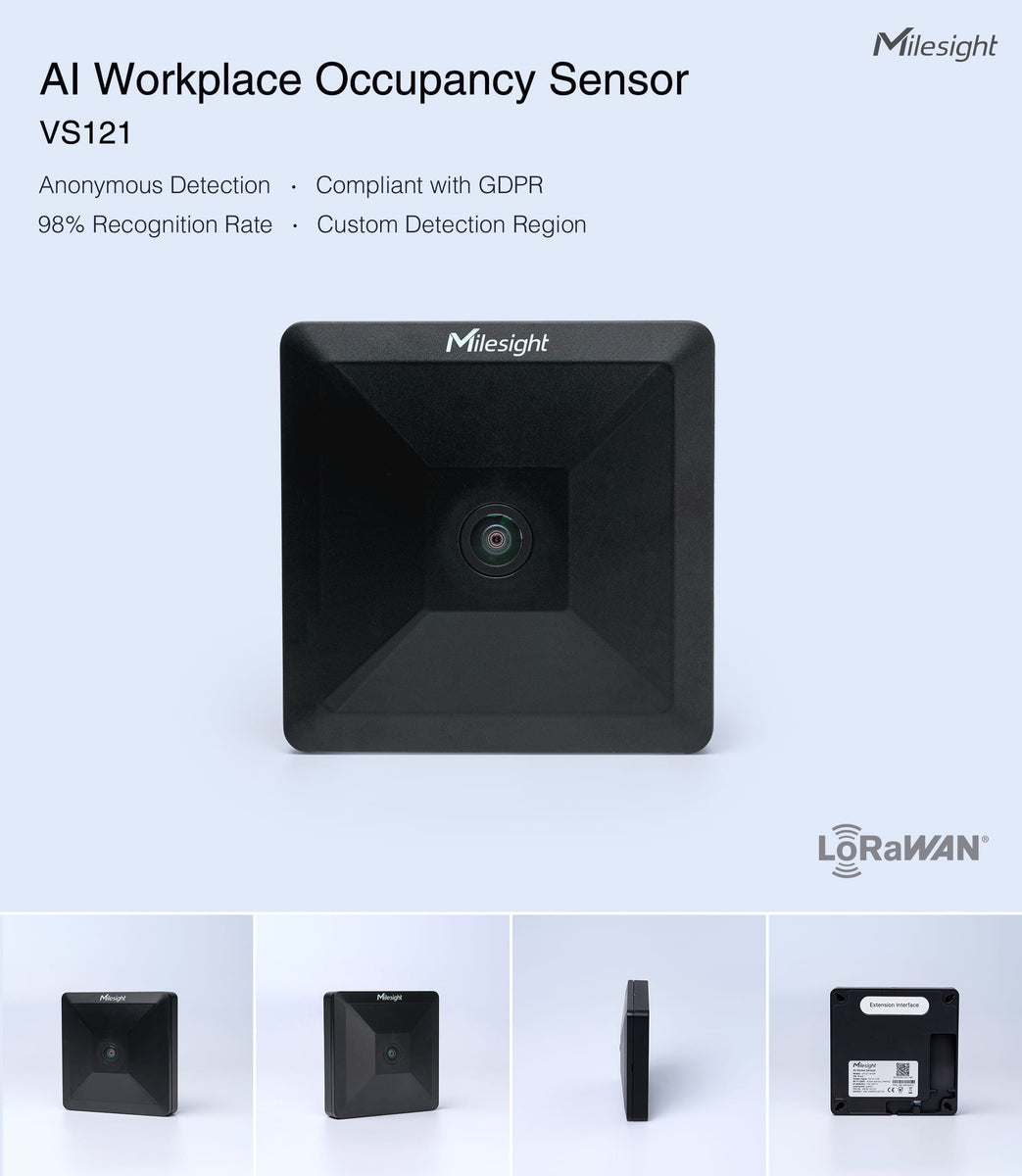 Milesight AI Workplace Occupancy Sensor VS121 – MCCI