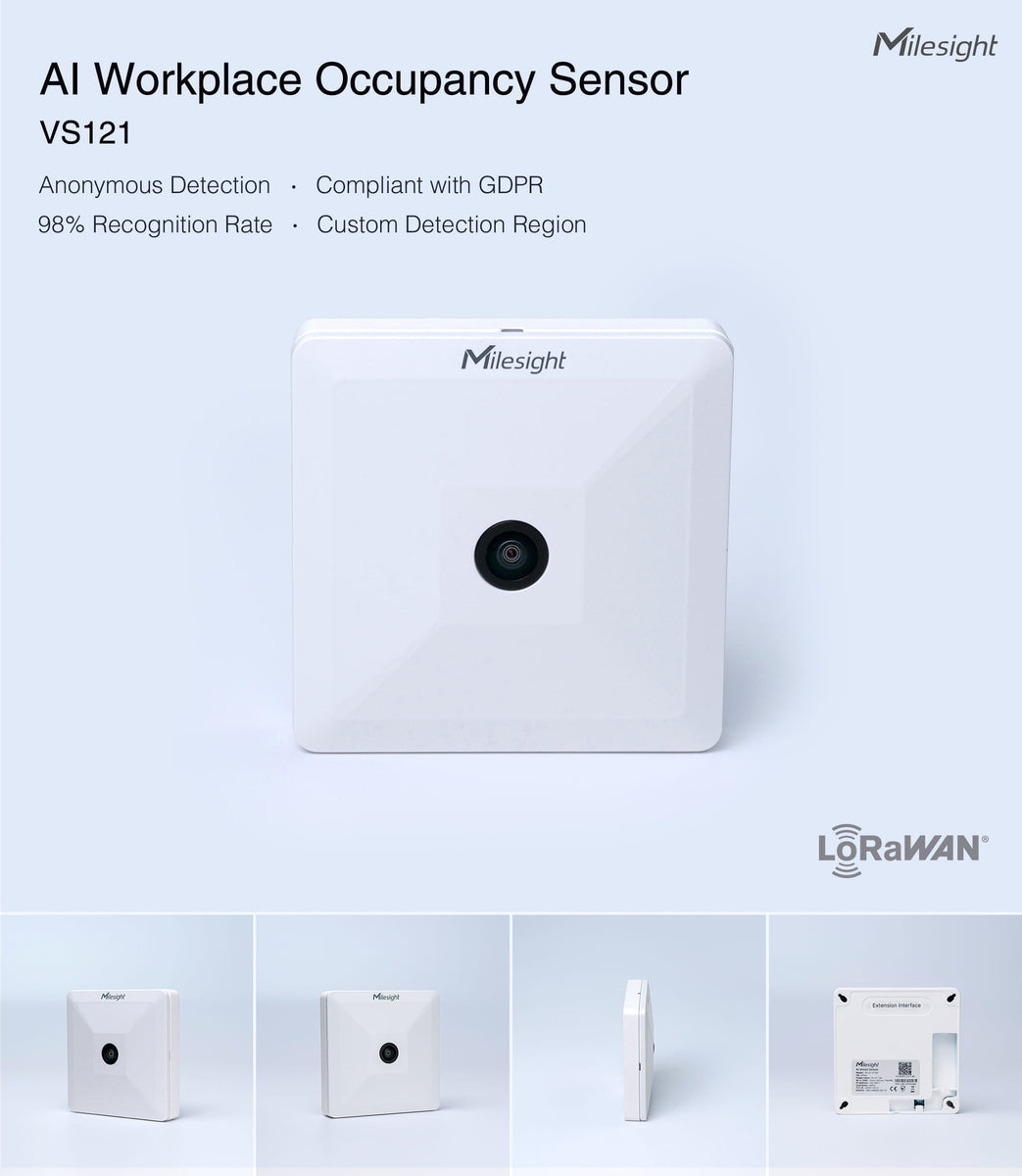 Milesight AI Workplace Occupancy Sensor VS121 – MCCI