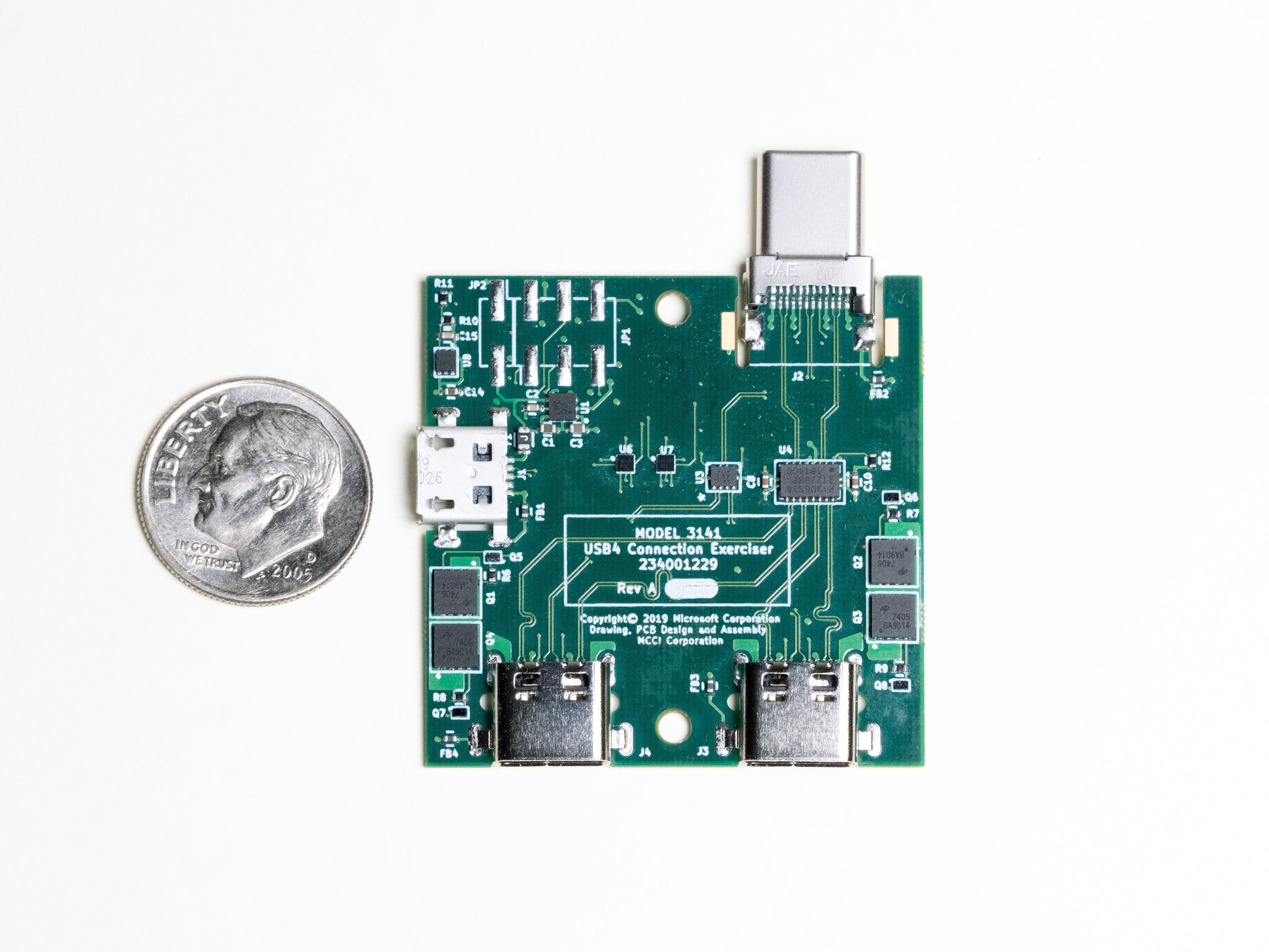 MCCI Model 3141 USB4® Switch